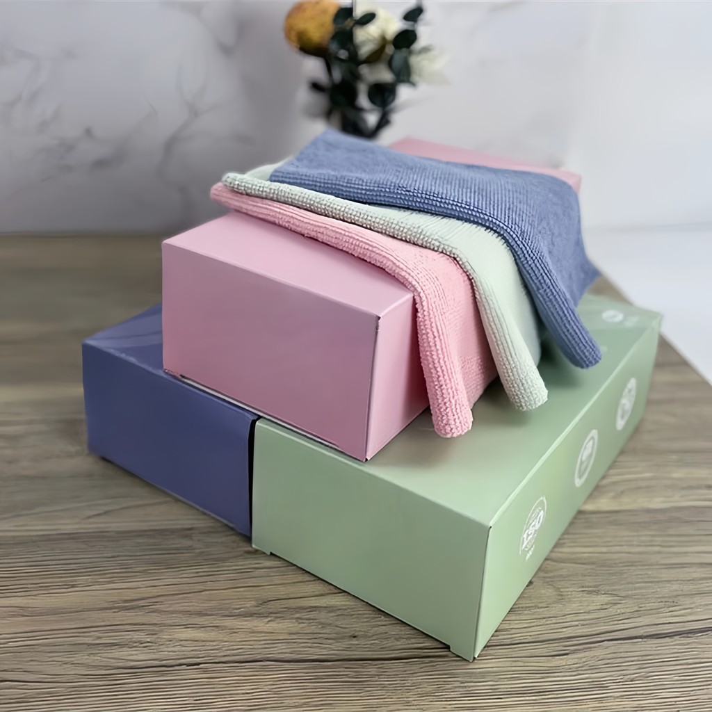 20PCS Kitchen Towel Tissue Micro Fiber Cloth With Box Super Absorbent ...