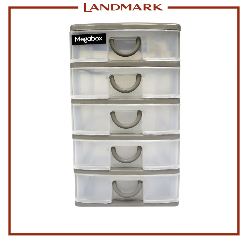 Megabox 5-Layered Mini Drawer 16 x 22 x 27cm (MG-167-5L) | Shopee ...