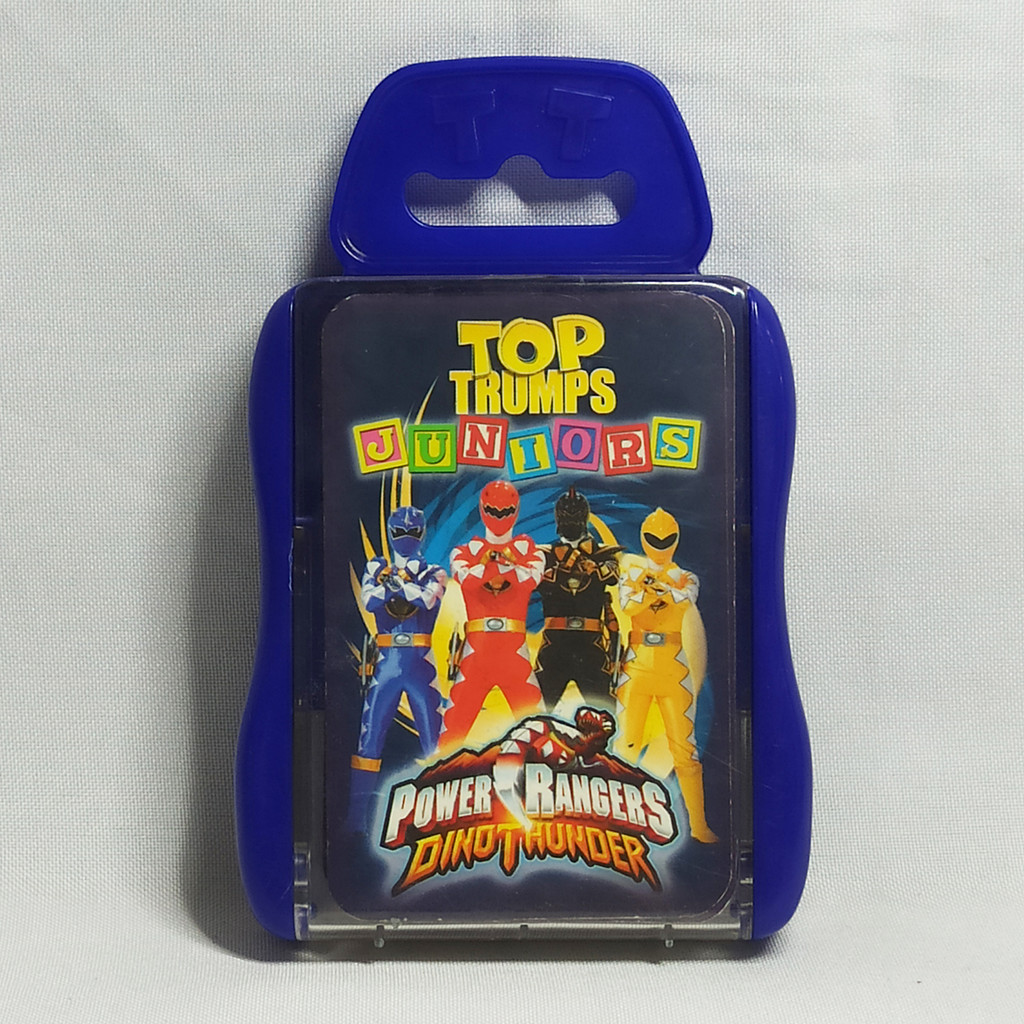 Power Rangers Dino Thunder Top Trumps Junior | Shopee Philippines