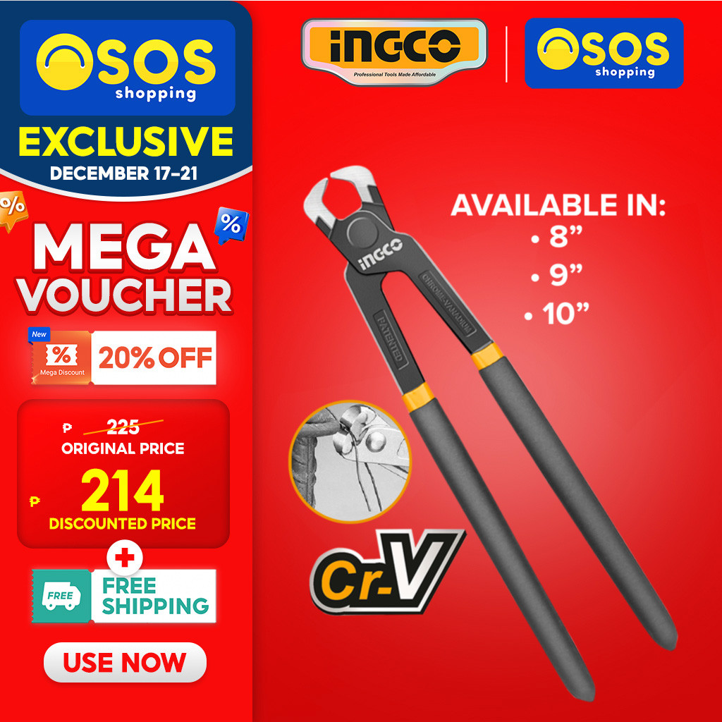 Ingco Tools Original Industrial Hand Tool Rabbit Pliers •OSOS• | Shopee ...