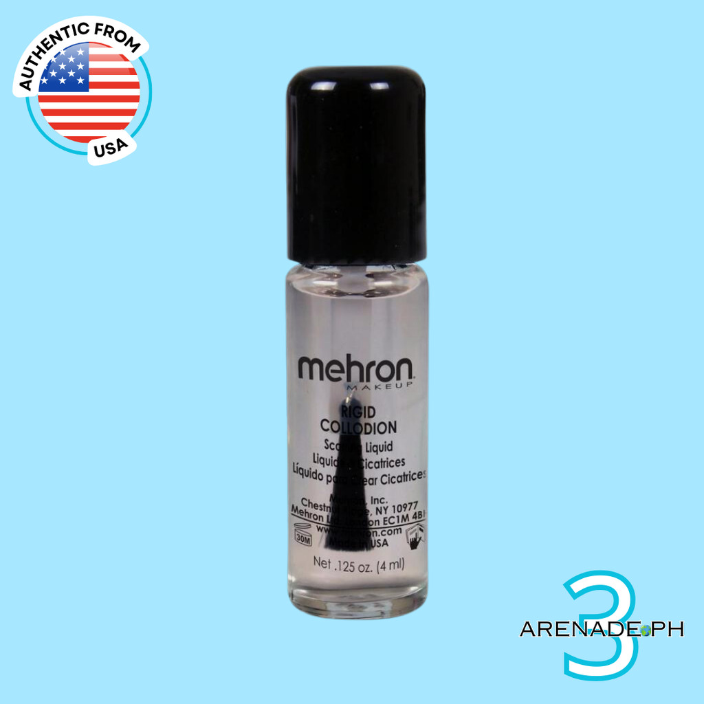 Mehron Rigid Collodion Scarring Liquid 4ml (1 Count) | Shopee Philippines