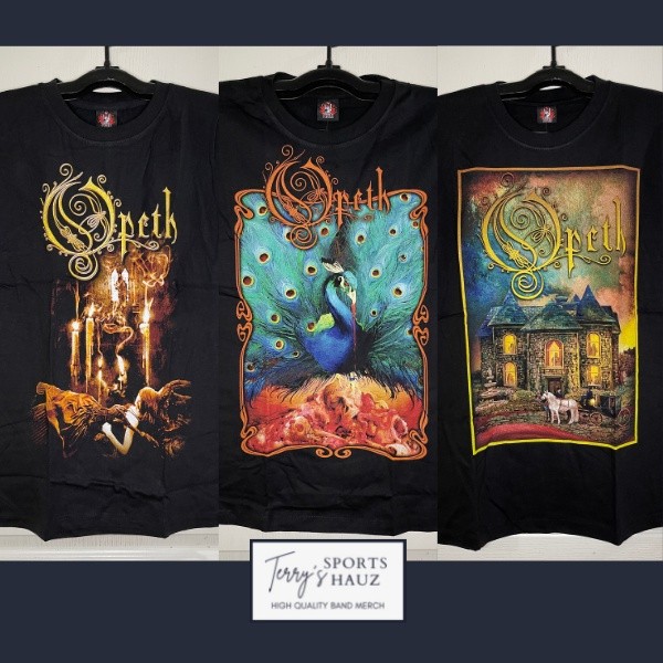 OPETH BAND SHIRT ROCK YEAH ASSORTED DESIGNS | Shopee Philippines