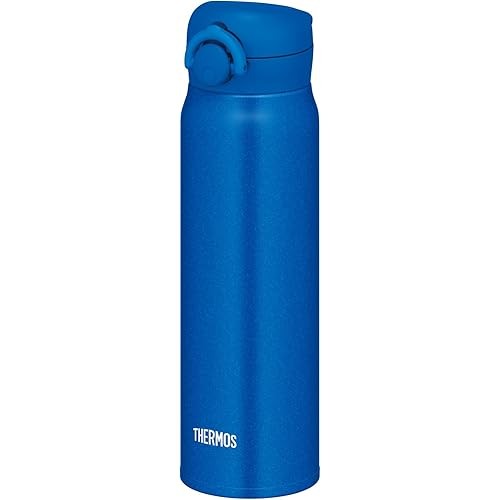 THERMOS Water Bottle Vacuum Insulated Mobile Mug 600ml Metallic Blue JNR-603 MTB | Shopee ...
