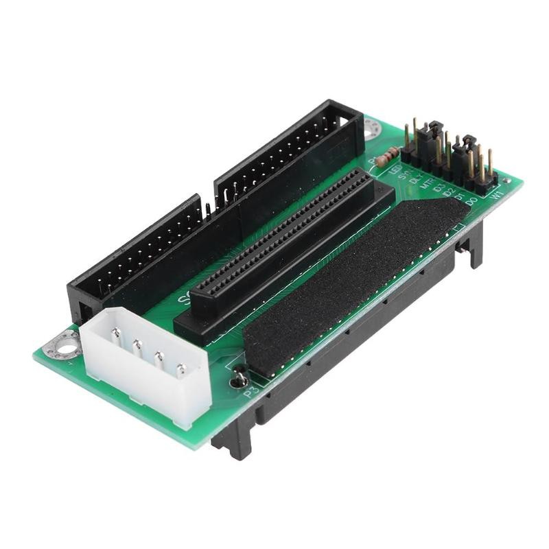 ALLOYSEED SCSI SCA 80 PIN TO 68 50 PIN SCSI Adapter SCA 80 PIN TO SCSI ...