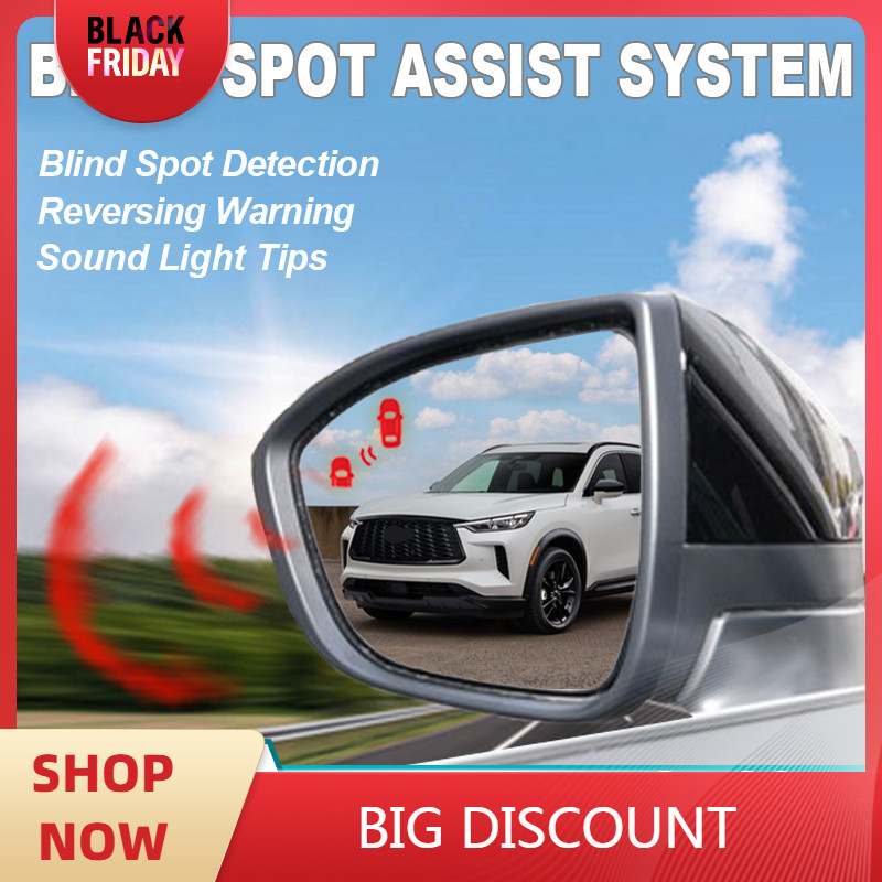~Car Rear Mirror BSD BSM BSA Lane Change Assist Blind Spot Detection ...