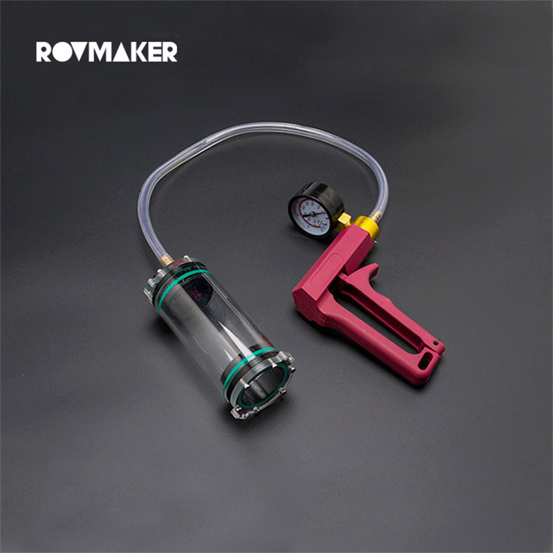 ROVMAKER M10 M8 Hand Operated Vacuum Pump Sealed Chamber Air Tightness ...