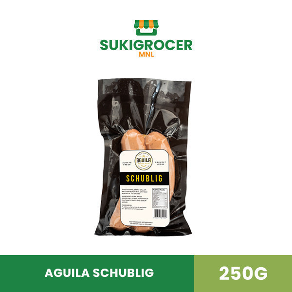 Aguila Schublig Sausage 250G | Shopee Philippines