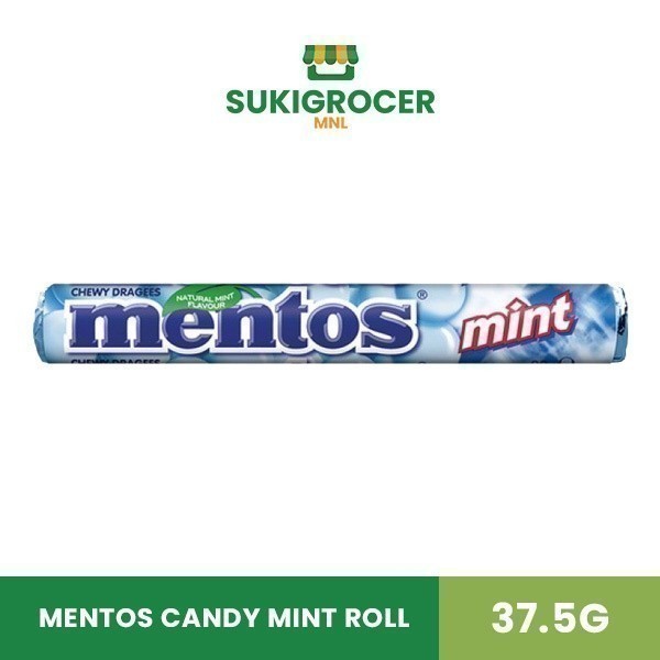 Mentos Candy Mint Roll 37.5g | Shopee Philippines