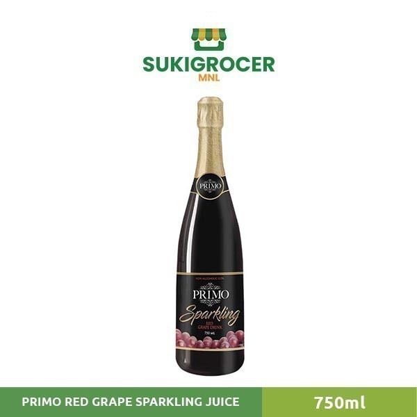 PRIMO Red Grape Sparkling Juice 750ml | Shopee Philippines