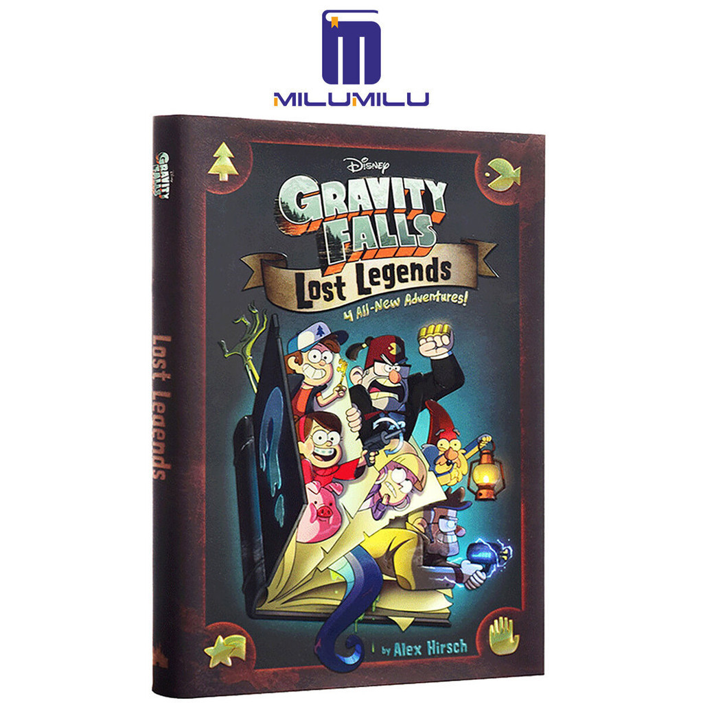 Gravity Falls: Lost Legends: 4 All-New Adventures! Hardcover ...