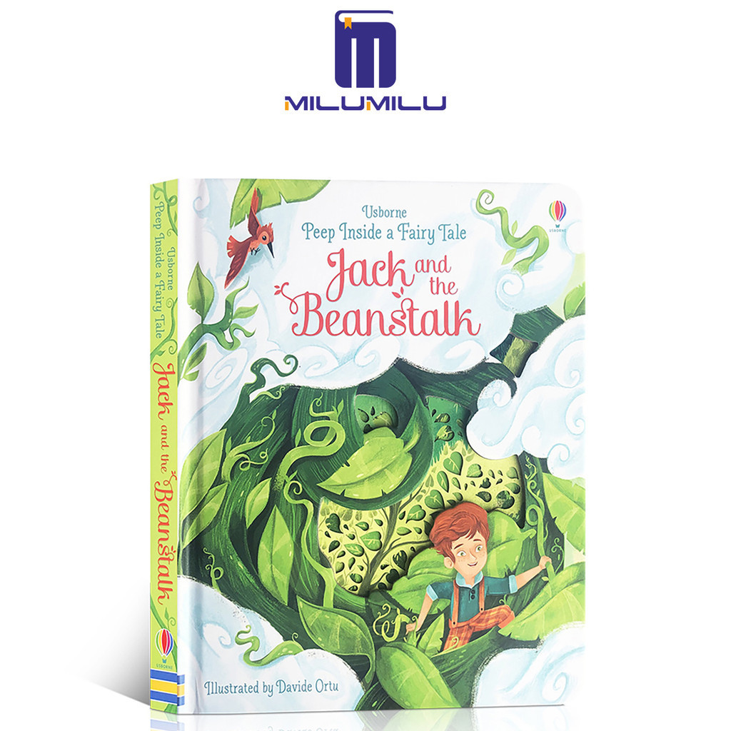 milu Peep Inside a Fairy Tale Jack and the Beanstalk Fairy Tale Book Board Book 3 To 6 Years old ...
