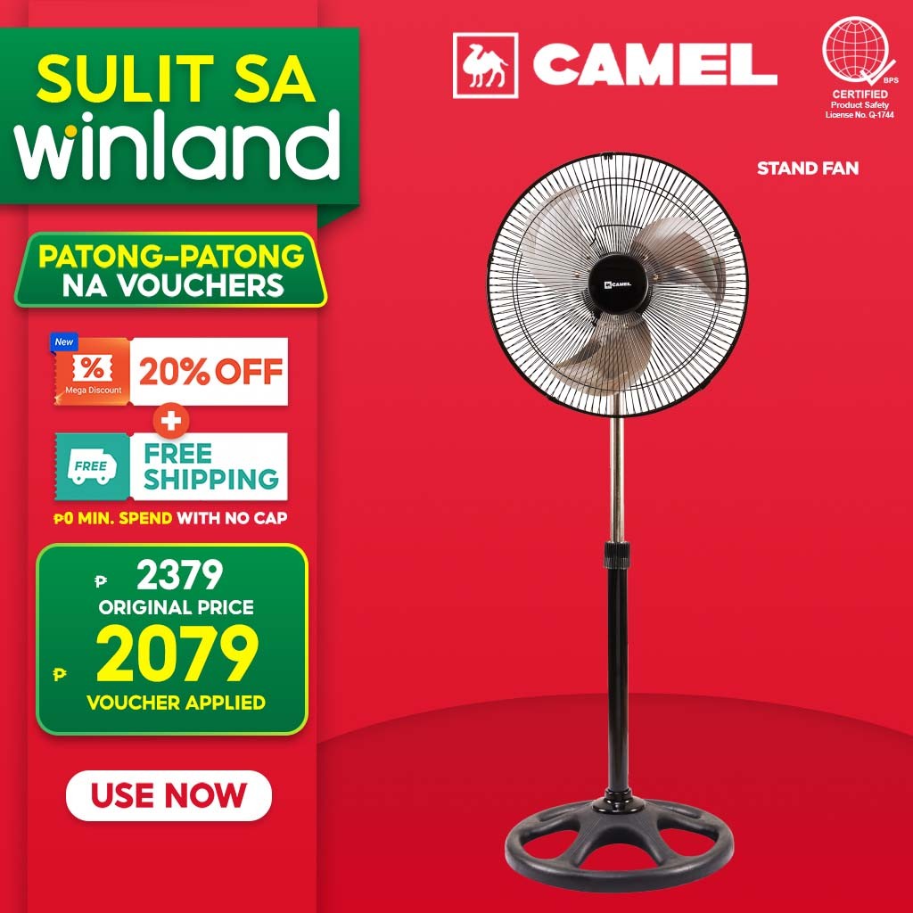Camel Appliances by Winland 18 Inches Industrial Stand Fan | Electric ...