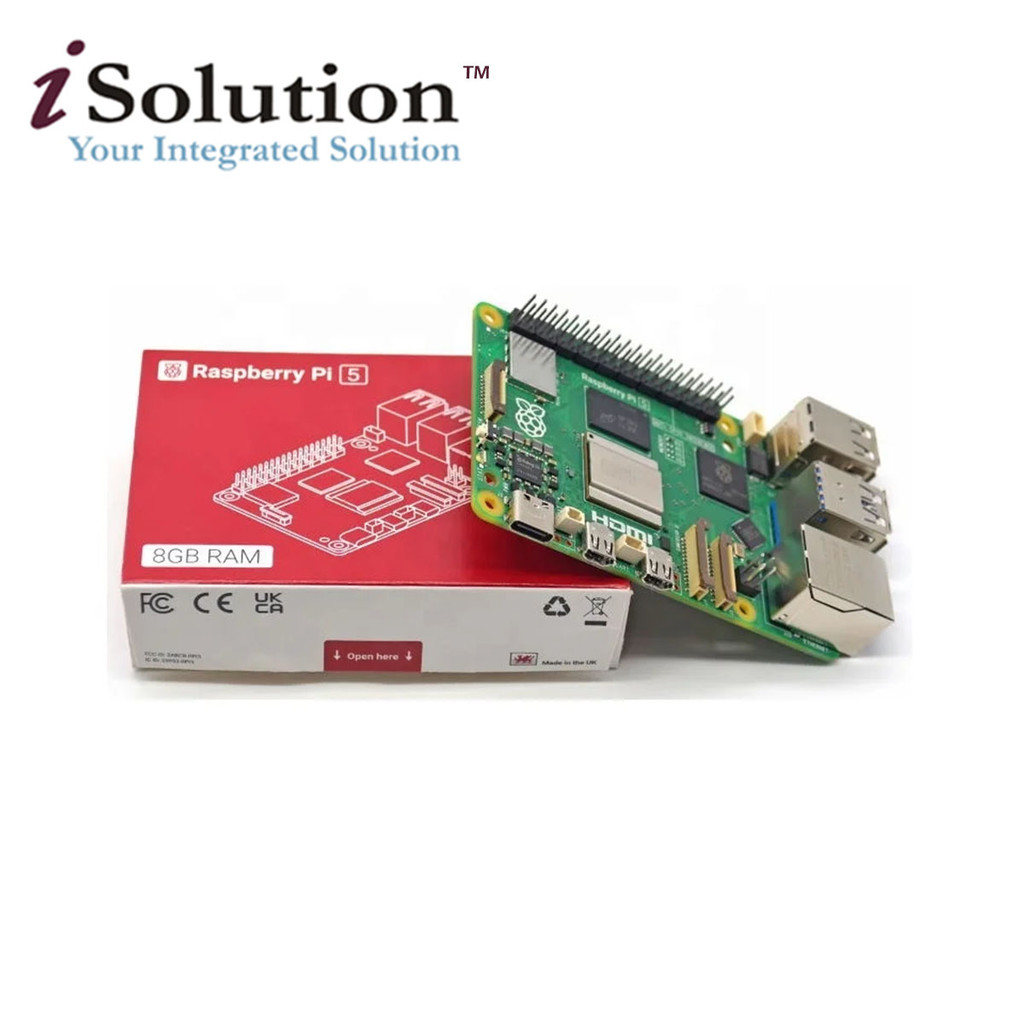 ☁Official Original Raspberry Pi 5 Cortex-A76 Linux 4GB 8GB Arm Board Python programlama PCIe Gi ...