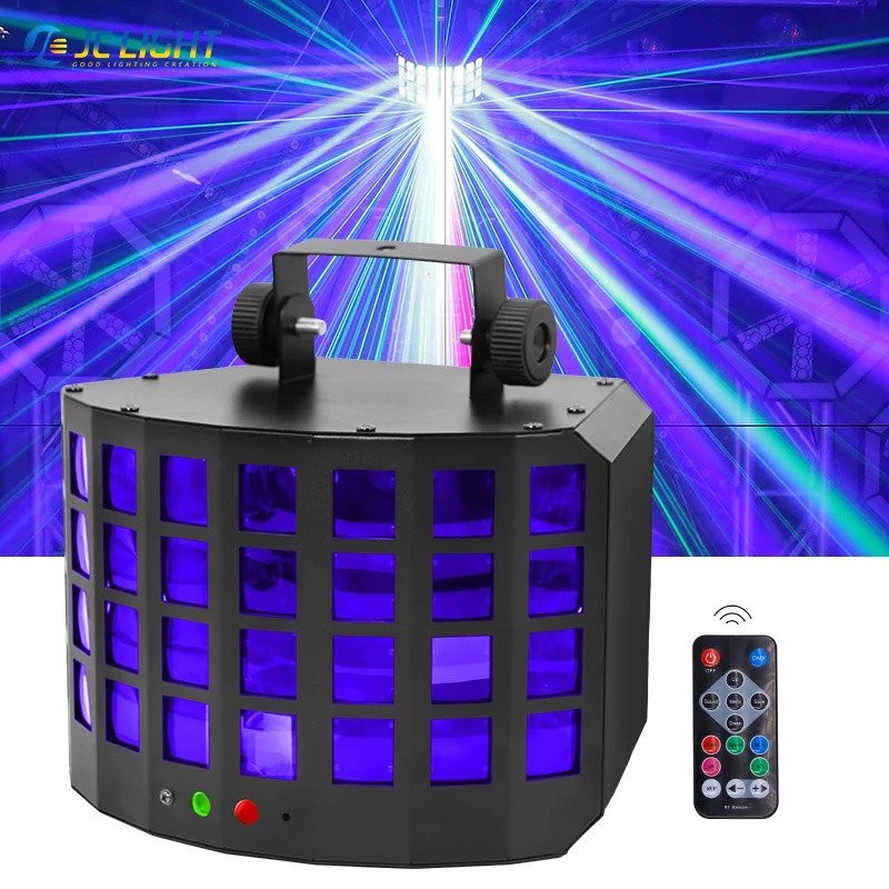 Voice Control Leds 150w Mini Four Butterfly Derby Light Dmx 2x50w Rgbw ...