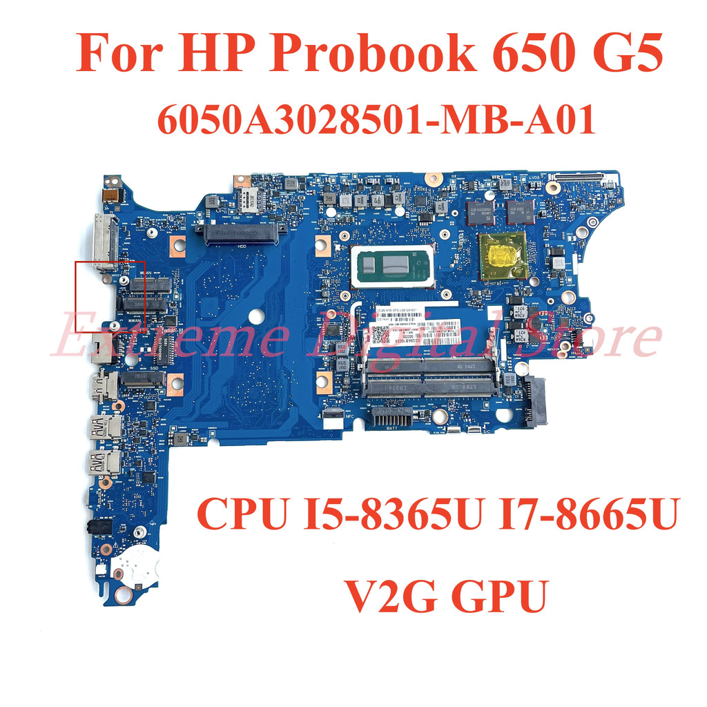 ☞For HP Probook 650 G5 Laptop motherboard 6050A3028501-MB-A01 with CPU ...