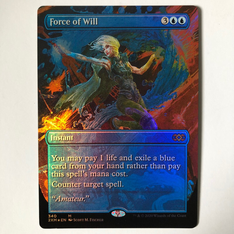 Playtest Card - Force of Will (2XM) Borderless Foil | Shopee Philippines
