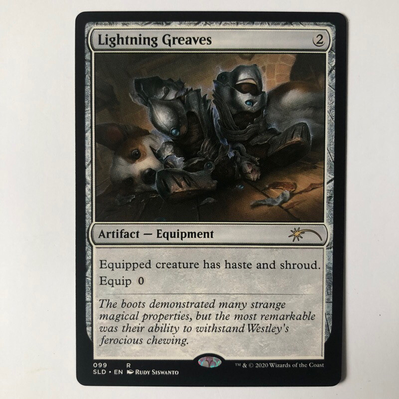 Playtest Card - Lightning Greaves (SLD) | Shopee Philippines
