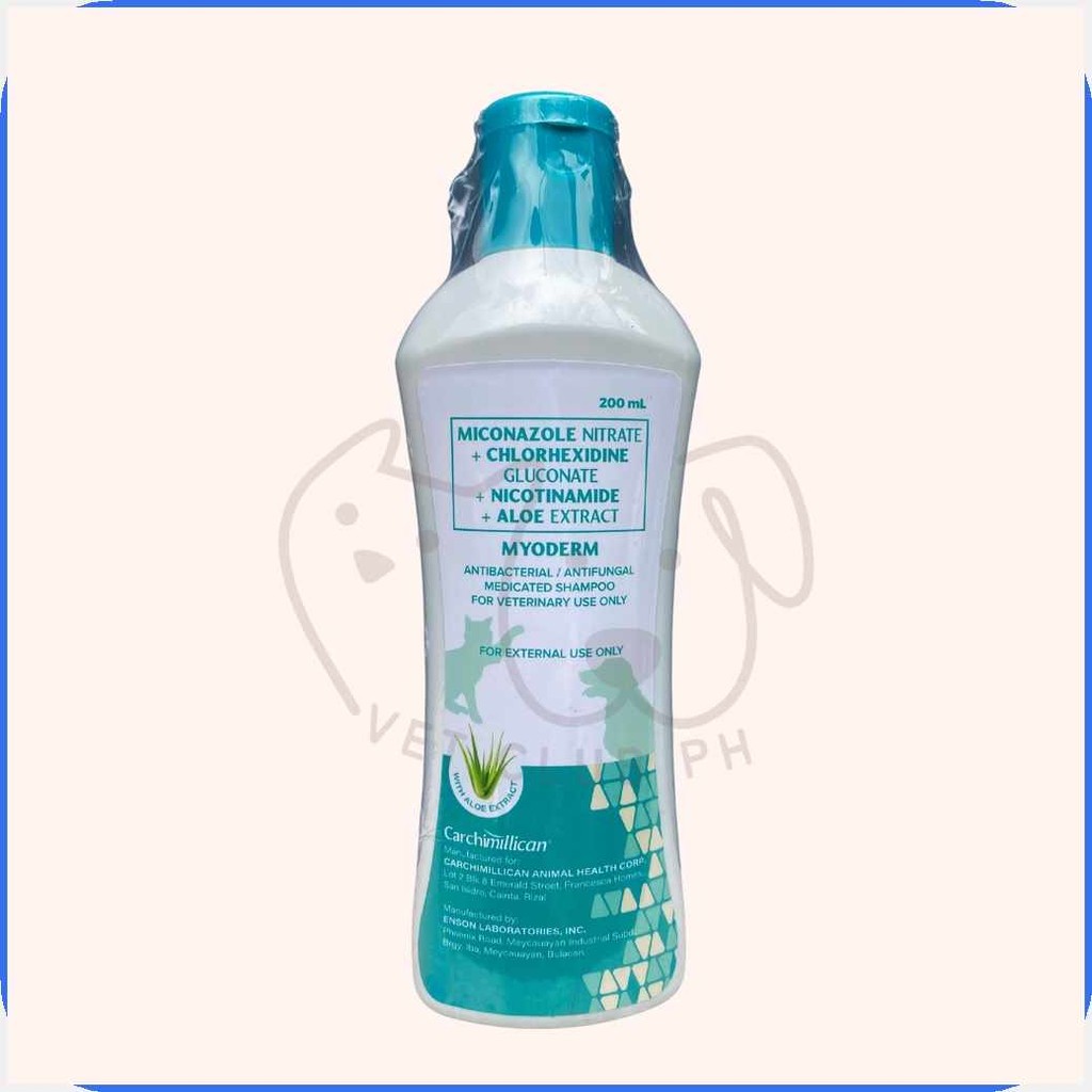 Myoderm_JM)Medicated>q{Shampoo!T[for,J[Dogs,p[&,h[Cats-R200ml | Shopee ...