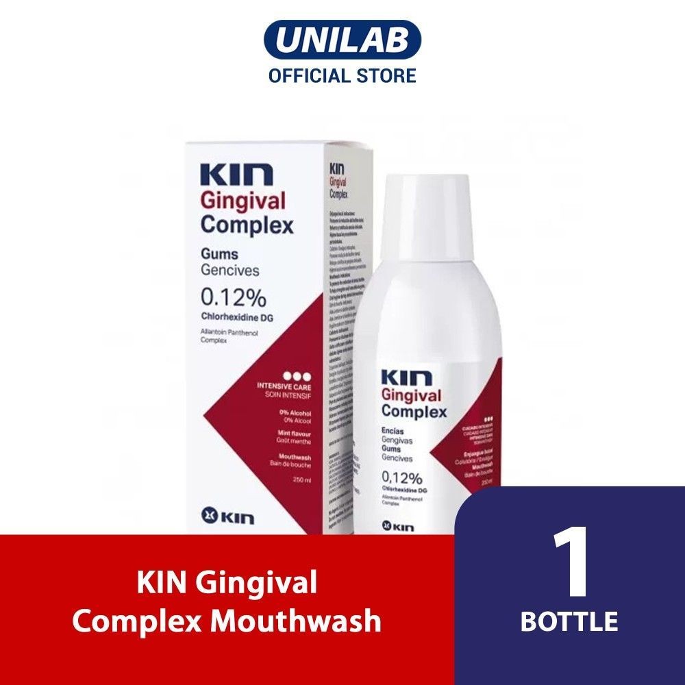 Unilab - KIN GINGIVAL COMPLEX MOUTHWASH 250ML | Shopee Philippines
