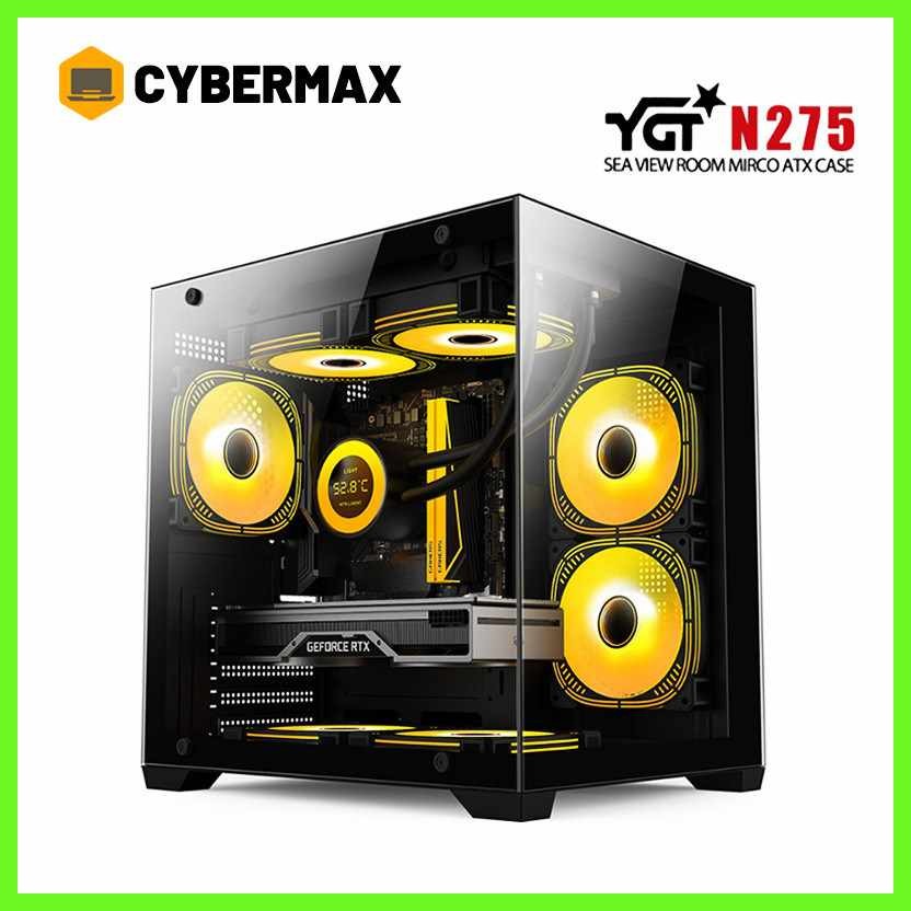 YGT#Wz;N275}y;Micro!dc[ATX,o[Black,f[Gaming,p[Pc,G[Case-bWith Tempered ...