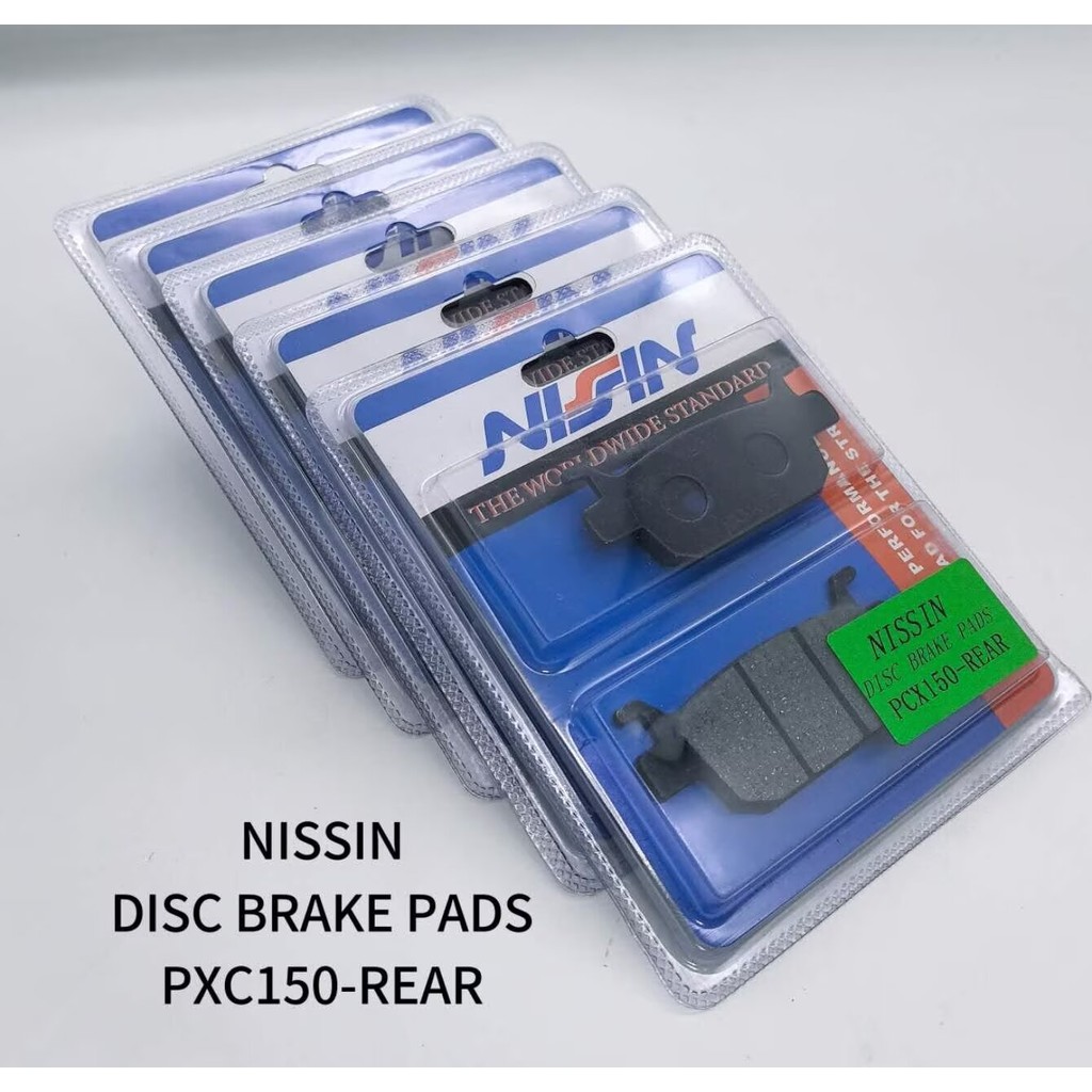 nissin`brake`pad`motorcycle`PCX150`REAR | Shopee Philippines