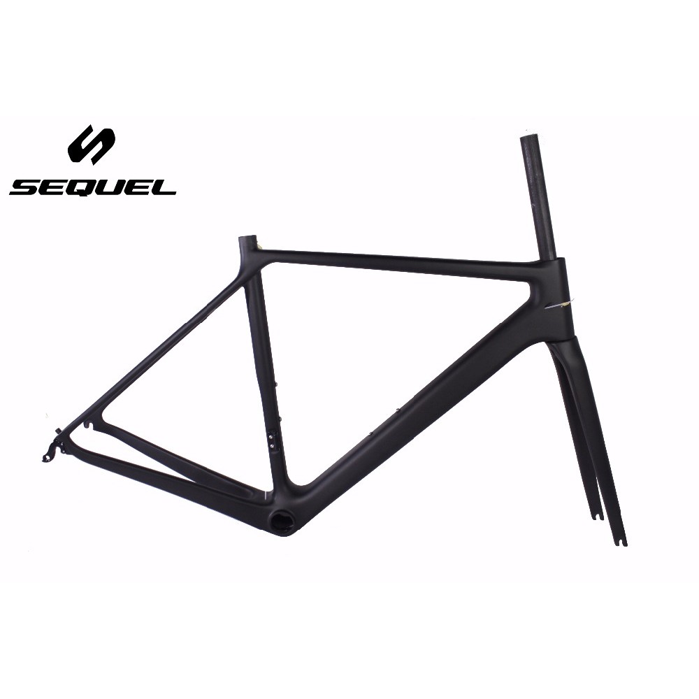 ⚡2024 NEW Model Carbon Road Bike Frame Aero T1000 UD BB86 V/Rim Brake ...