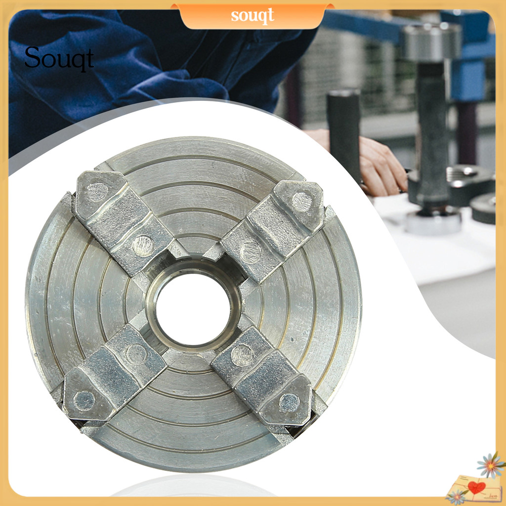 Z011A Mini Lathe Machine Tool 4-Jaw Chuck with M12 Connecting Rod ...