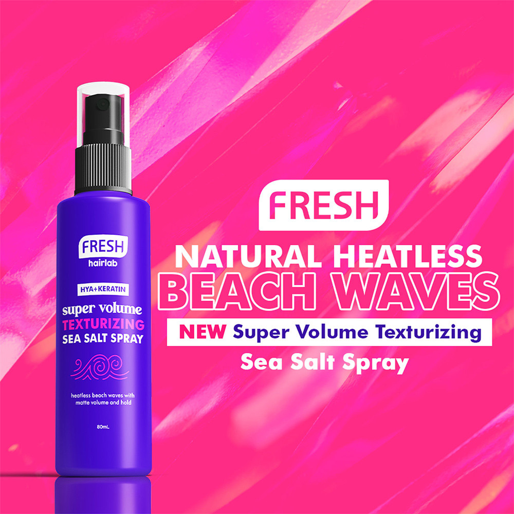 FRESH Hairlab Super Volume Texturizing Hair Sea Salt Spray | Shopee ...
