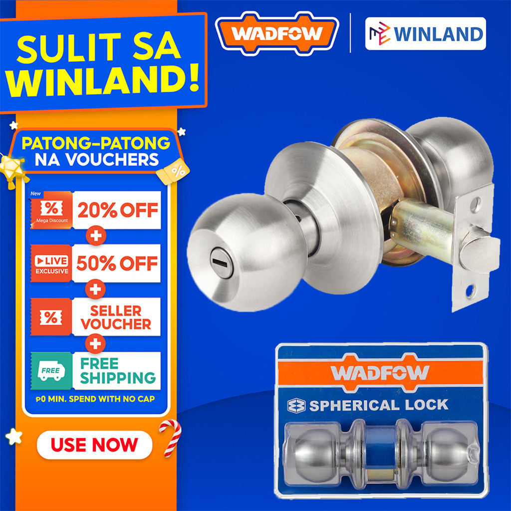 Wadfow by Winland Privacy Key | Entrance(ET) (One-side Lock) Door Knob ...