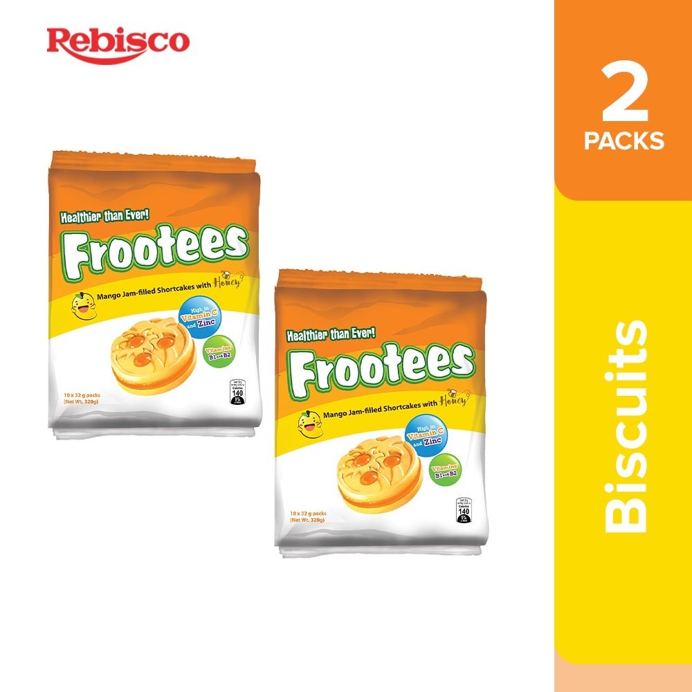 Frootees Mango Cookie Sandwich 32g x 10pcs (Set of 2) | Shopee Philippines