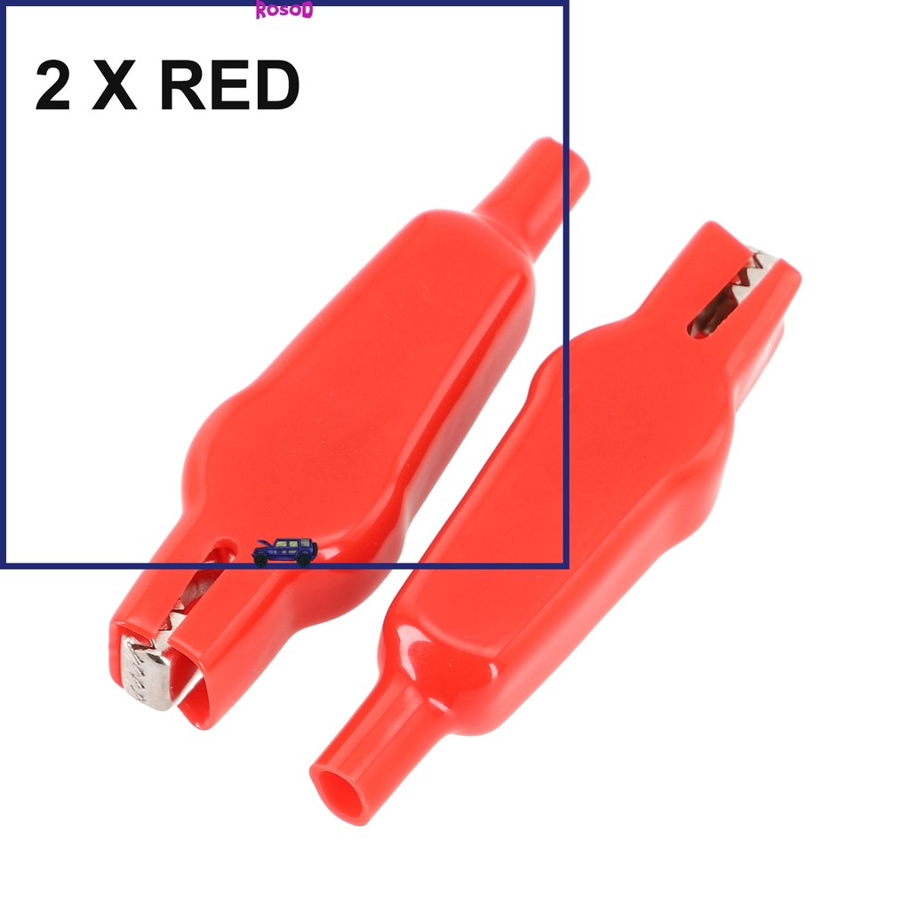 Heavy Duty Alligator Clips with 20A Current for DIY Electrical Testing ...