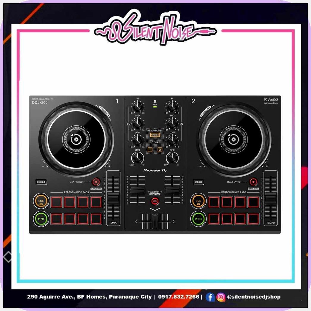 Pioneer|CW'DDJ-200,j$Smart)mT}DJ>MT}Controller | Shopee Philippines