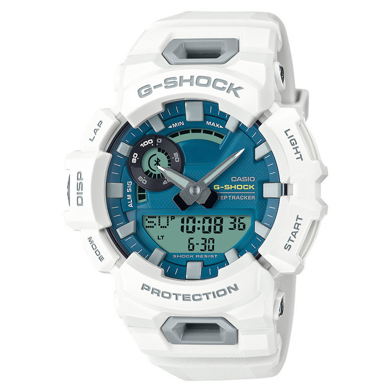 Casio G-Shock (GBA-900CB-7ADR) White Resin Strap 200 Meter Steptracker ...