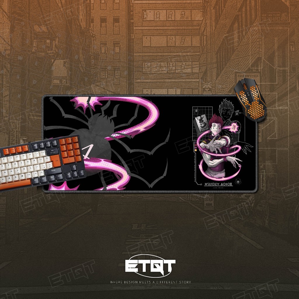 GooFee - ETQT WorldWide - Anime Extended Gaming Mouse Pad - Hunter x ...