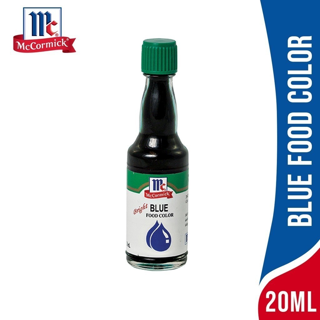 McCormick Blue Food Color 20ml | Shopee Philippines