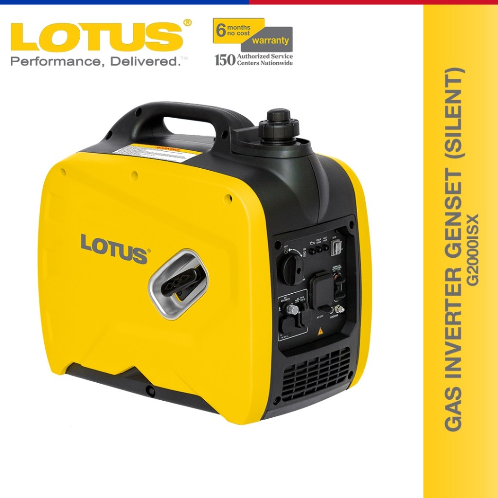 Lotus Gas Inverter Generator Set (SILENT) G2000ISX | G3000ISX ...