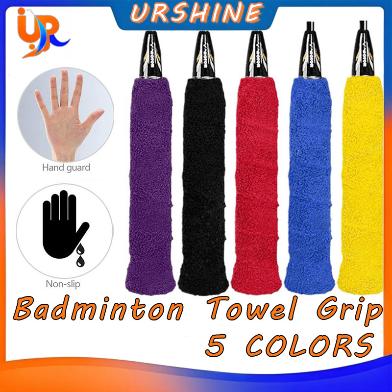 Badminton Racket Non-Slip Anti-Sweat Grip Strap Anti-Slip Towel Grip ...