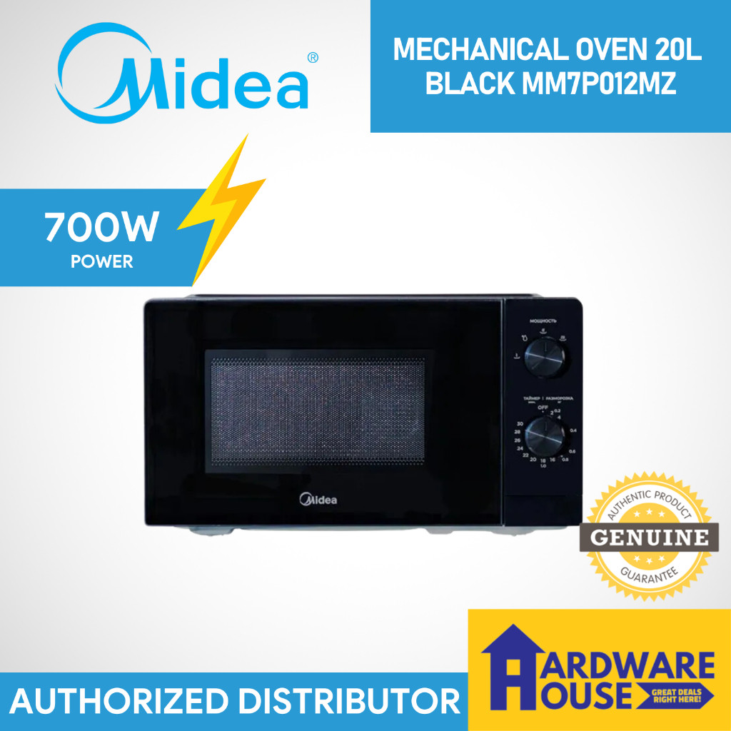 ORIGINAL MIDEA Mechanical Inverter Microwave Oven Black 20 Liters ...