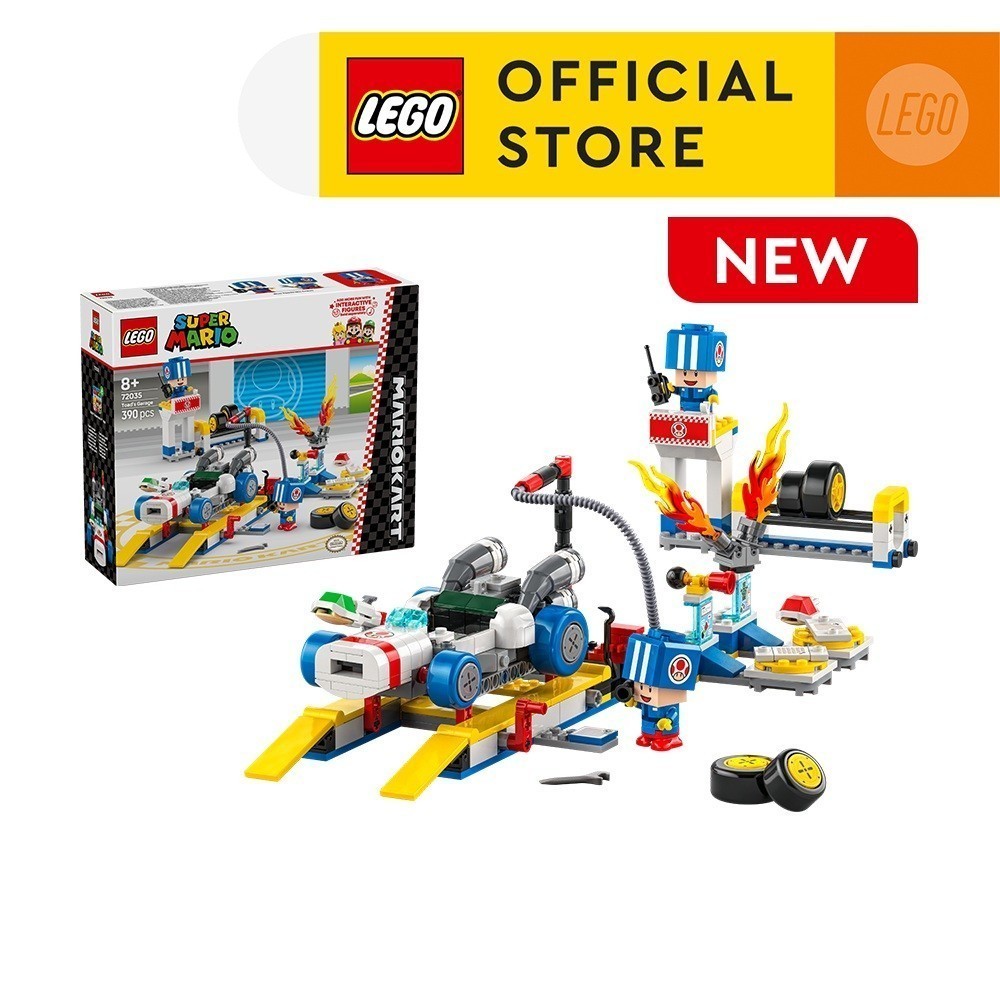 LEGO® Super Mario 72035 Mario Kart™ – Toad's Garage, Age 8+, Building ...