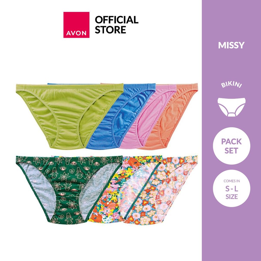 Avon Missy | Kaia 7-In-1 Printed Panty | Women's | Shopee Philippines