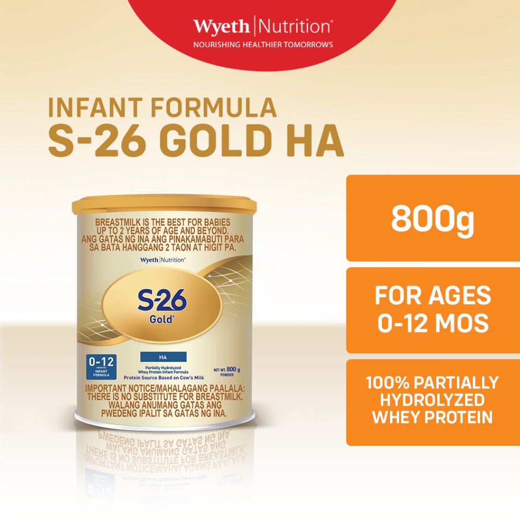 S-26 GOLD HA Can 800g | Shopee Philippines