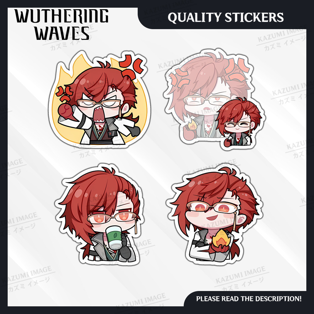 Mortefi - Wuthering Waves Emoji Stickers | Shopee Philippines