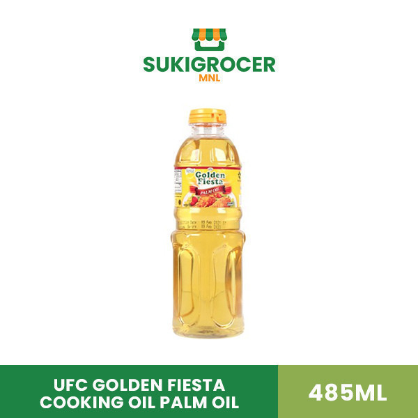 UFC Golden Fiesta Cooking Oil Palm Oil 485ML | Shopee Philippines
