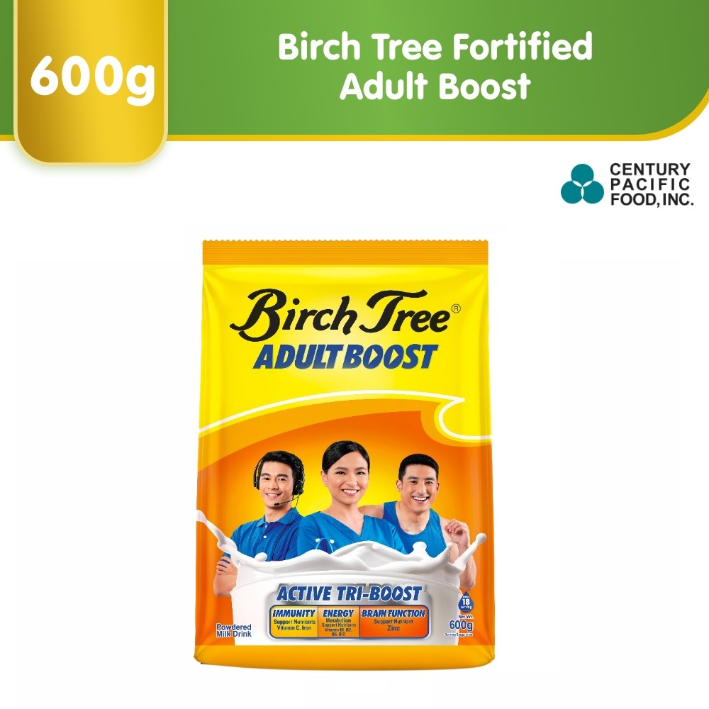 Birch Tree Fortified Powdered Milk Adult Boost 600g - Supports Immunity ...