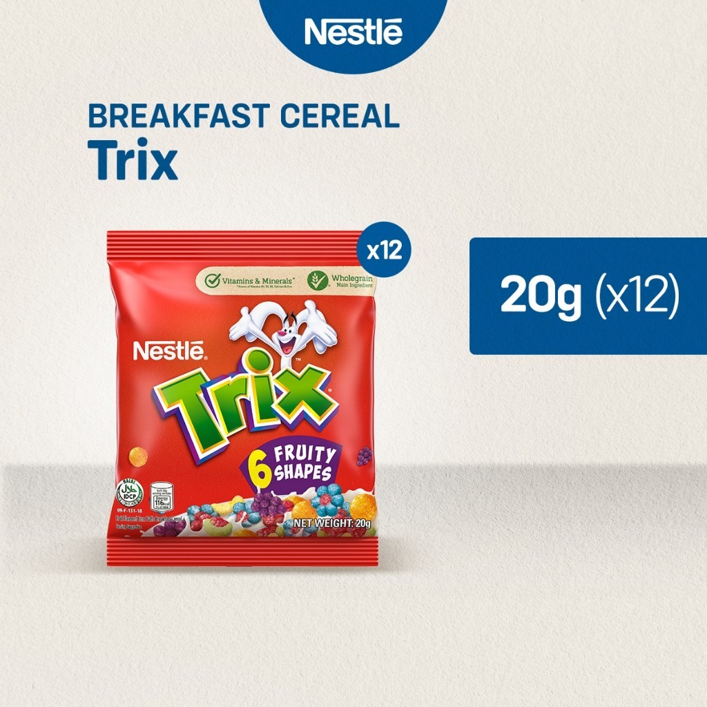 Trix Breakfast Cereal 20g - Pack of 12 | Shopee Philippines