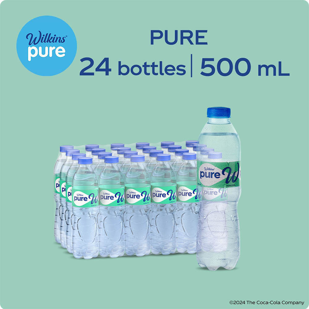 Wilkins Pure 500mL - Pack of 24 | Shopee Philippines