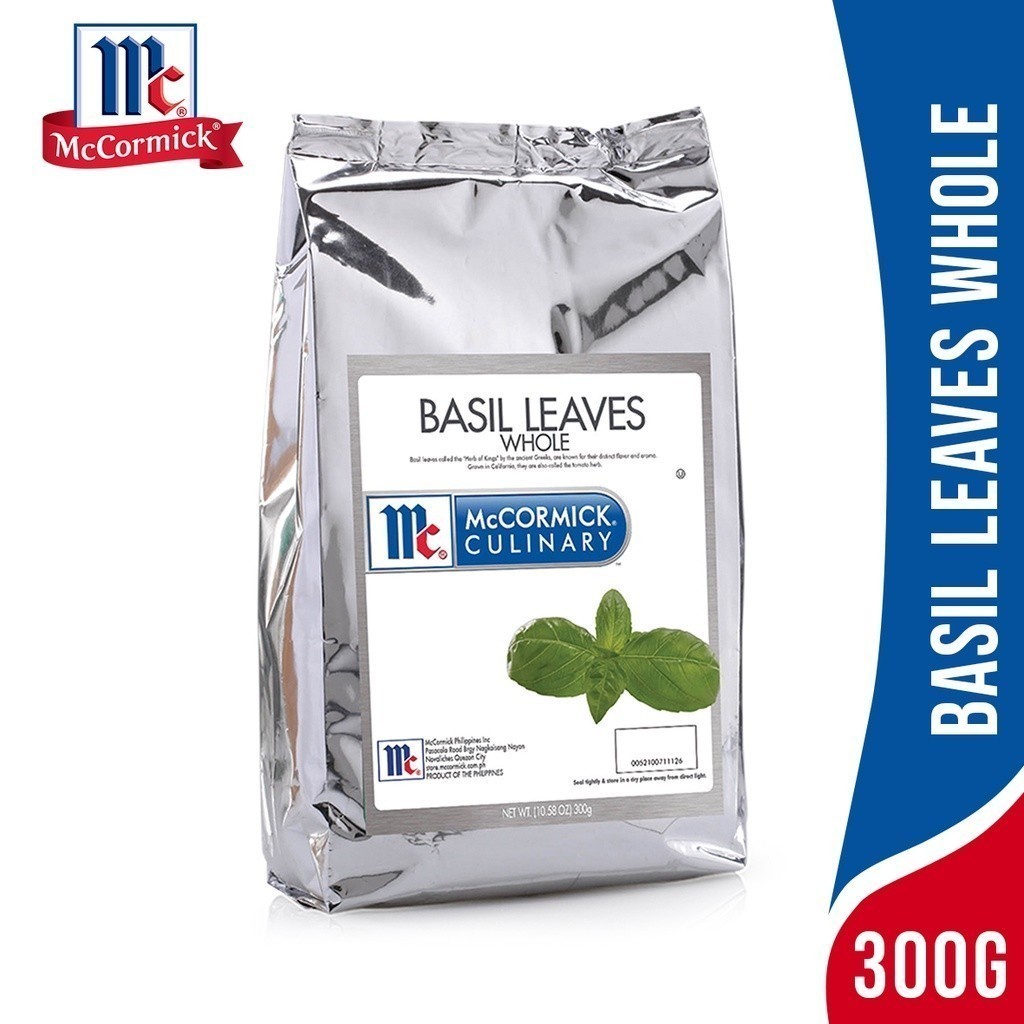 McCormick Basil Leaves Whole 300g | Shopee Philippines