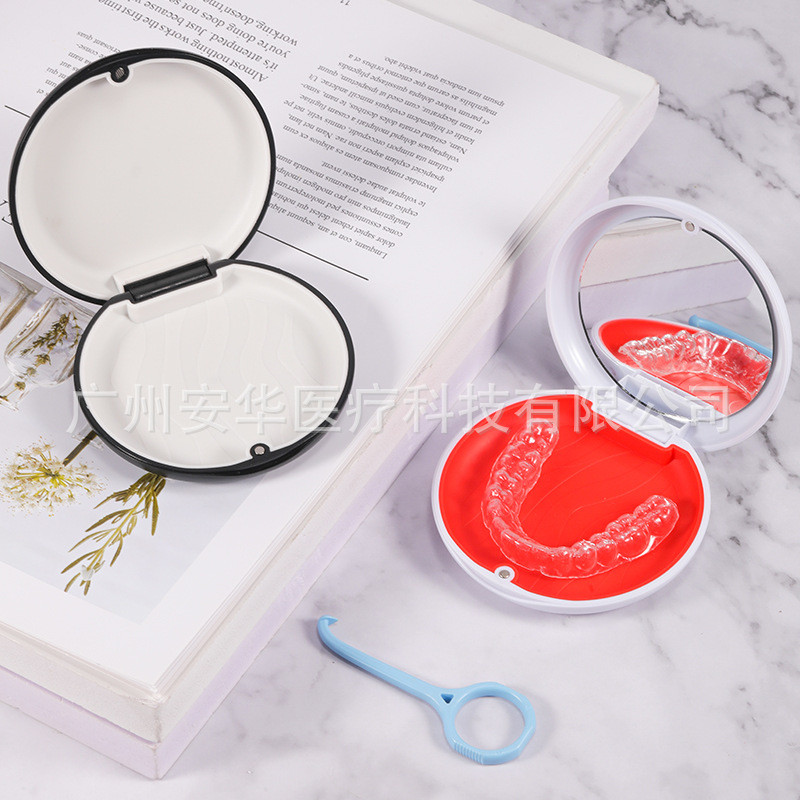 DQMX Box Invisible Denture Box Braces Box Orthodontic Teeth Carrying ...