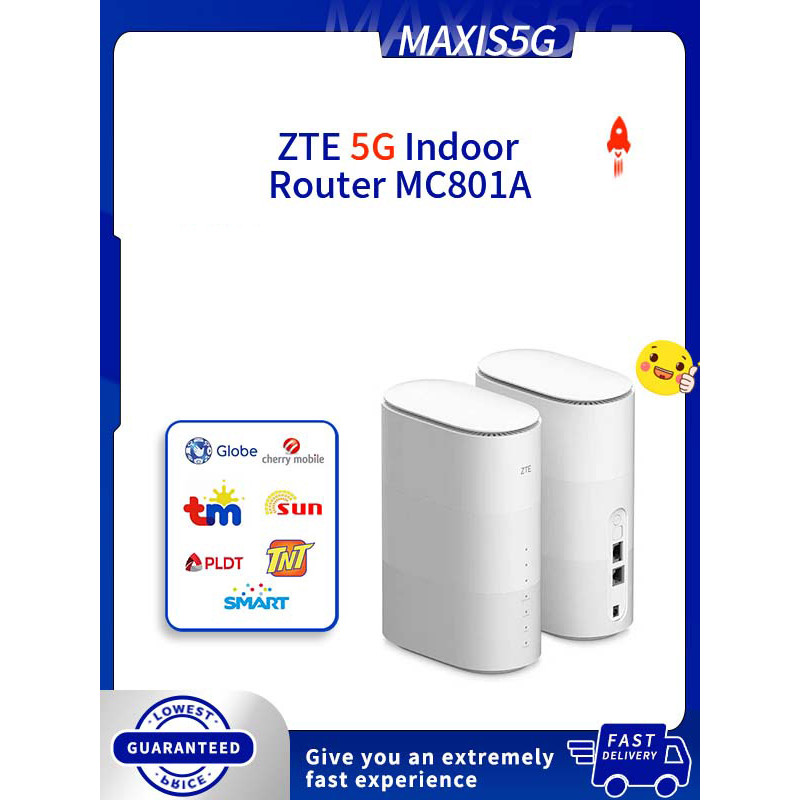 ZTE MC801A 5G 3.8Gbps 4G+ LTE CAT20 Unlocked Wireless Gateway Modem ...