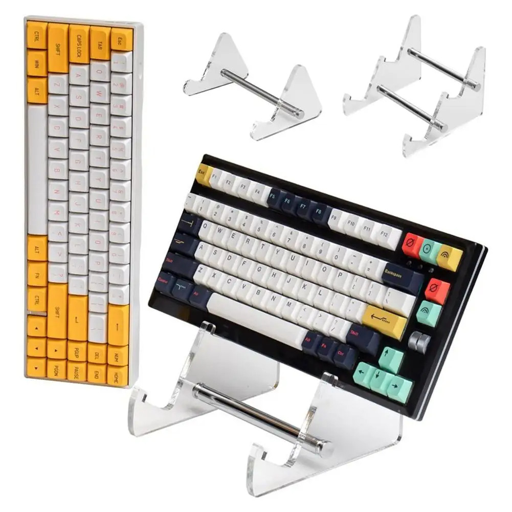 Keyboard Display Stand Transparent Acrylic Mechanical Keyboard Stand ...